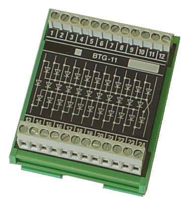 Lamp test modules/ Function modules